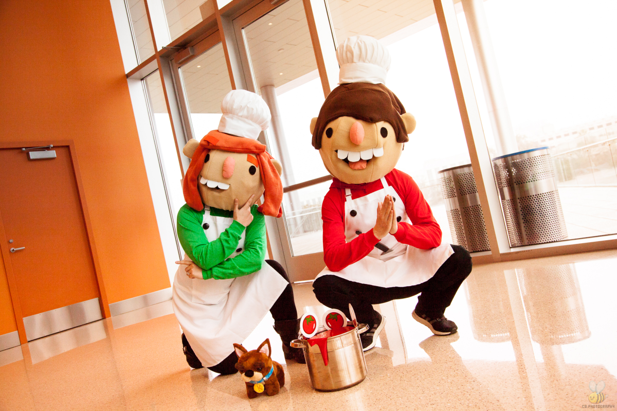 Making Our Overcooked Cosplays Part I: Mascot heads – Ashweez Cosplay